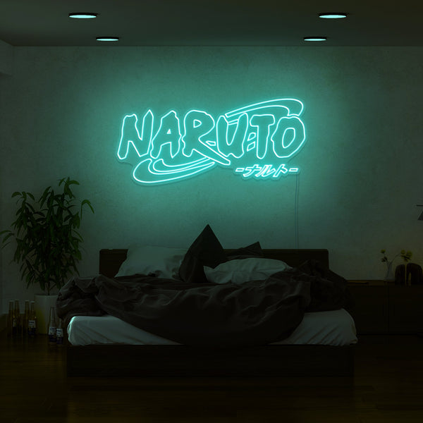 Home Naruto Logo Neon Sign