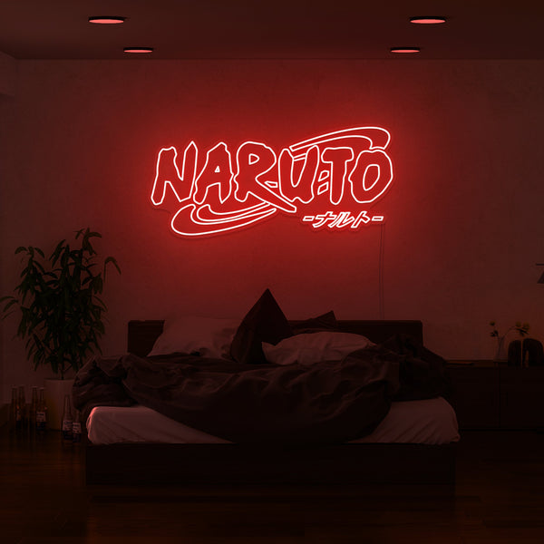Home Naruto Logo Neon Sign