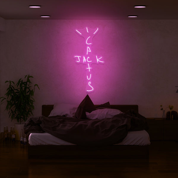 Cactus Jack Neon Sign | Fully Customizable Cactus Jack Neon Light