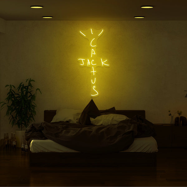 Cactus Jack Neon Sign | Fully Customizable Cactus Jack Neon Light