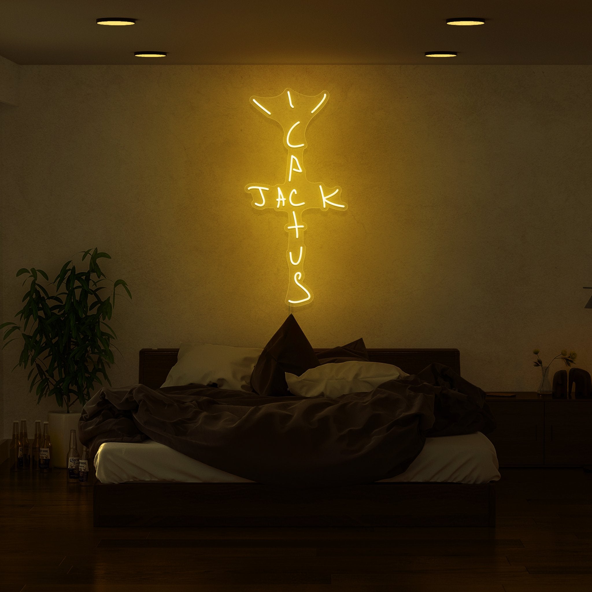 Cactus Jack Neon Sign | Fully Customizable Cactus Jack Neon Light